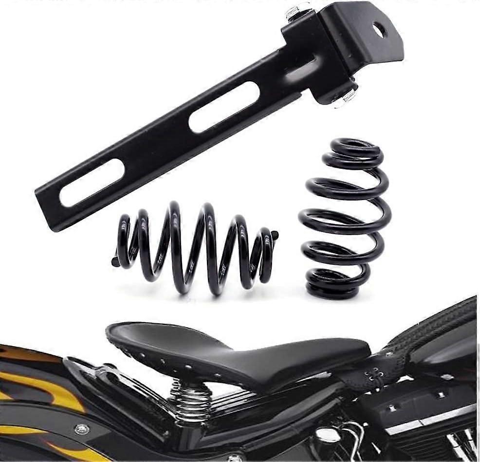 Springs and Support Solo Seat Kit Compatible with Harley Chopper Bobber ...