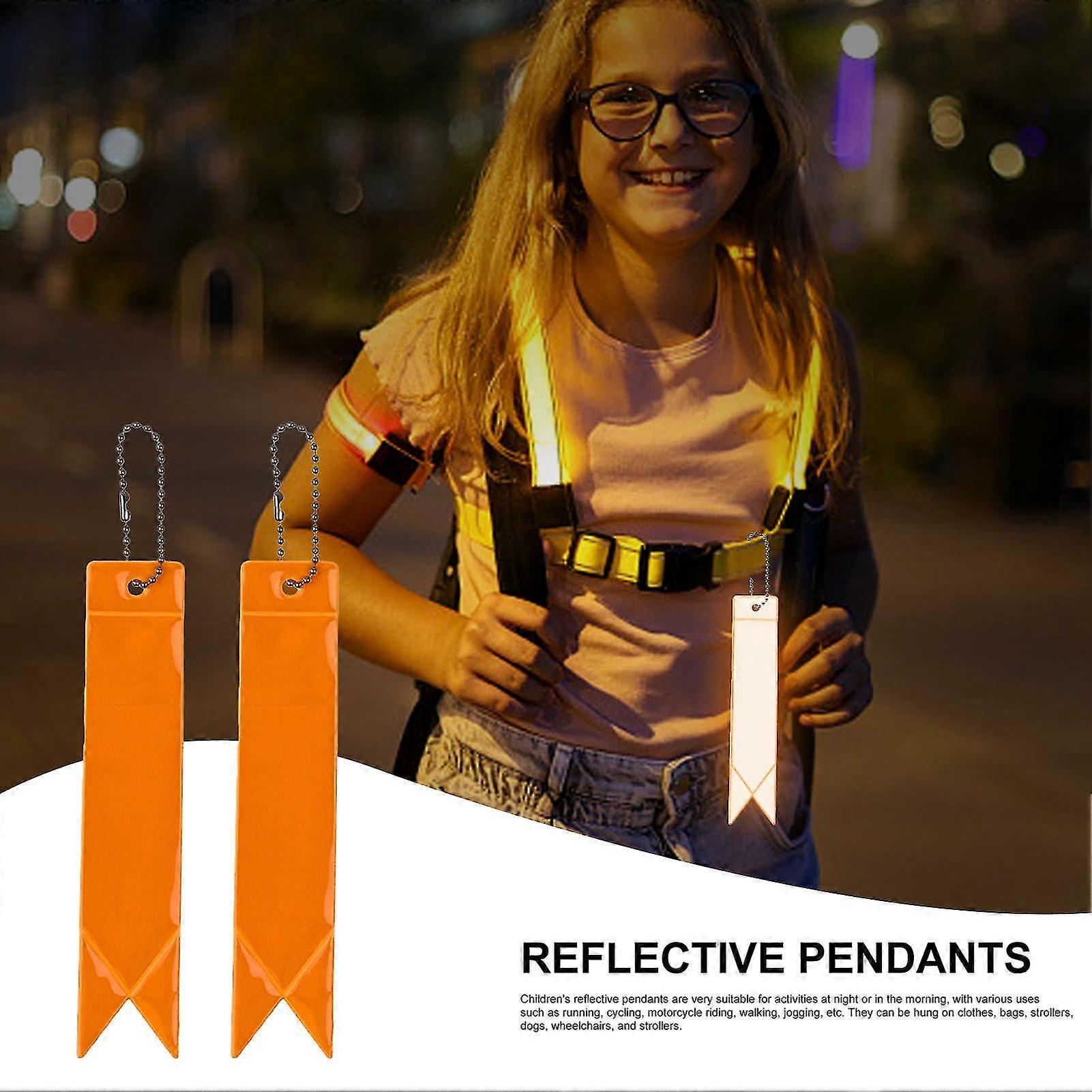 Reflector Pendant, 10pcs Backpack Reflective Equipment - Highly Visible ...