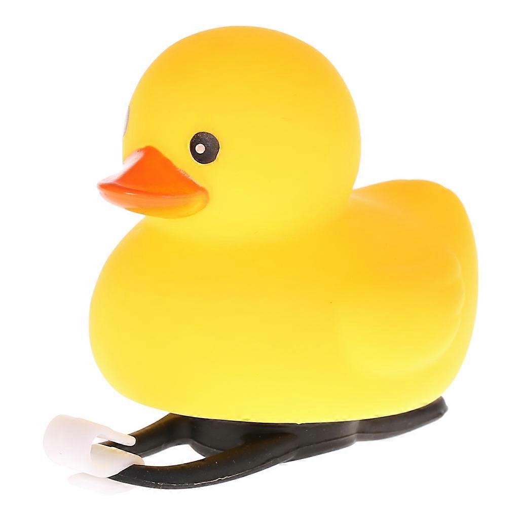 Small Yellow Duck Bicycle Bells for Head Lights Mountain Bike Handlebar ...