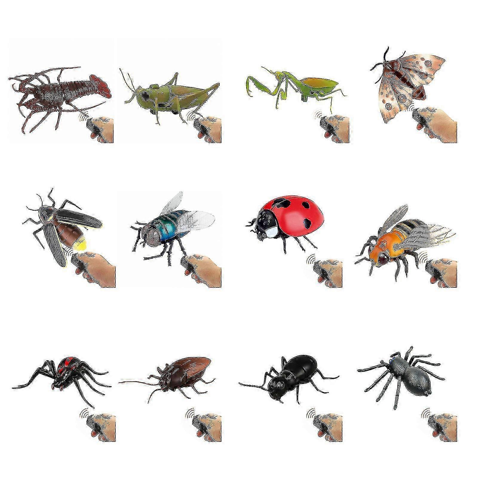 Artificial Electronic Insect Toy Trickster Multicolor Novelty Home ...