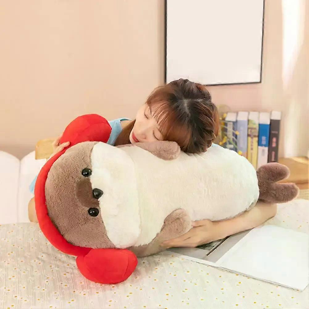 Gaibosi 70cm Cute Seal Plush Toy Super Soft Bed Sleeping Pillow Doll Plush Animal Sea Otter Doll ...