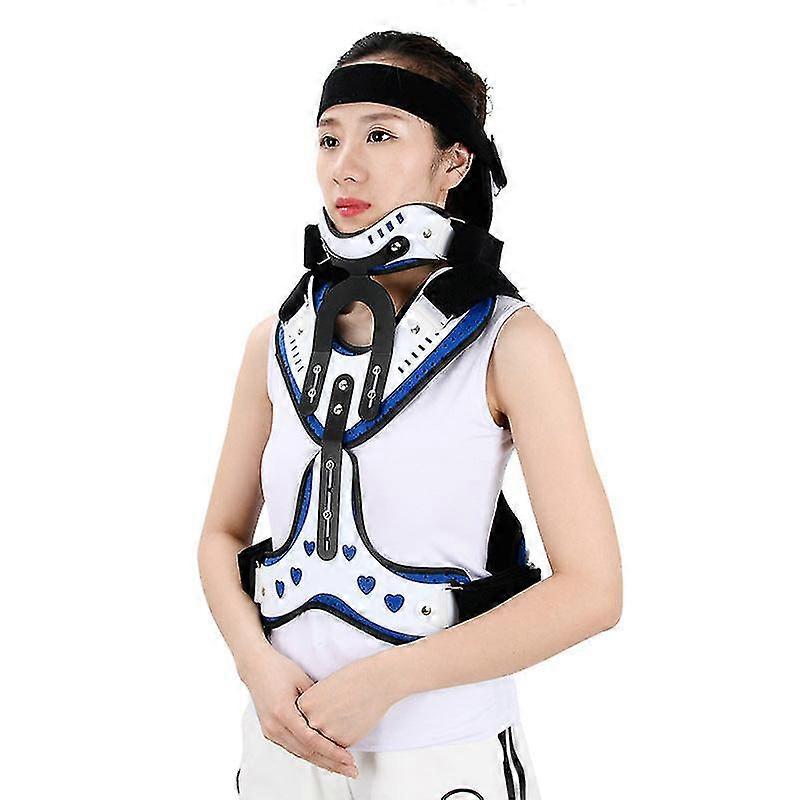 Head And Neck Chest Fixed Brace Cervical Thoracic Orthosis For Neck ...