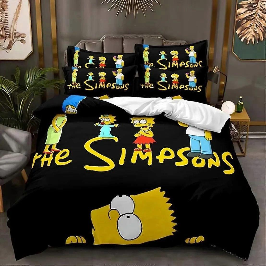 x769 Bed SheetsThe Simpsons Bedding Sets,Anime Bart-Lisa Cover Sets ...