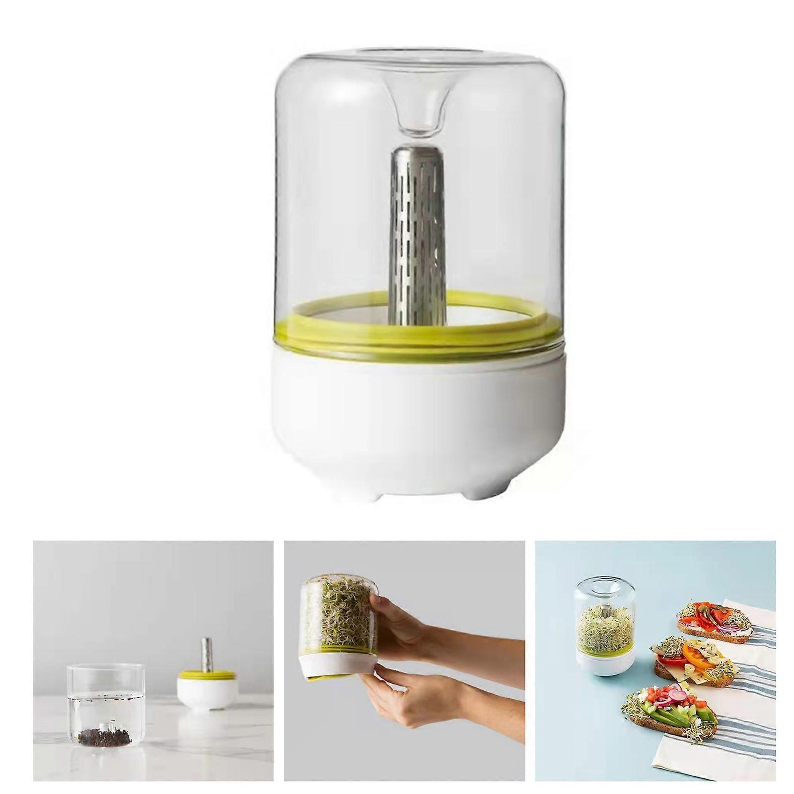 Sprouting Container Breathable Sprouter Bowl Portable Plant Indoor Seed ...