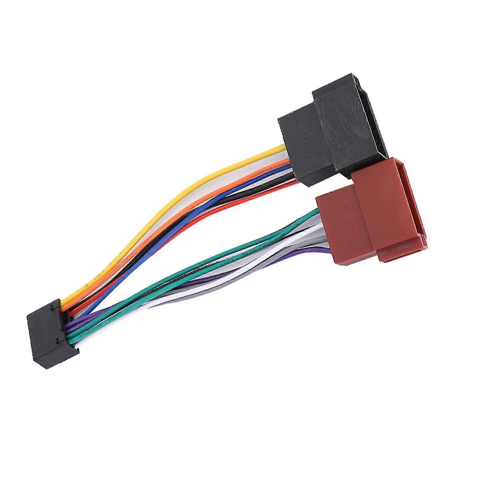 Kenwood NC 16 Pin ISO Bus Female Harness Connector Adapter-Yvan | Fruugo UK