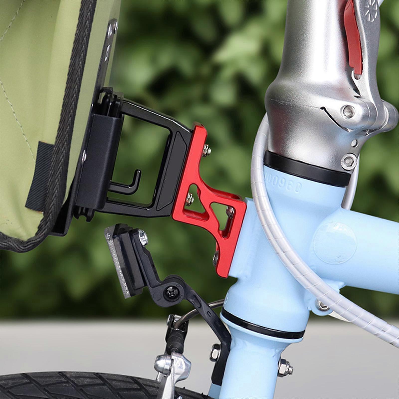 Bicycles Front Bag Carriers Block Extenders Aluminum Alloys Bike Nose ...