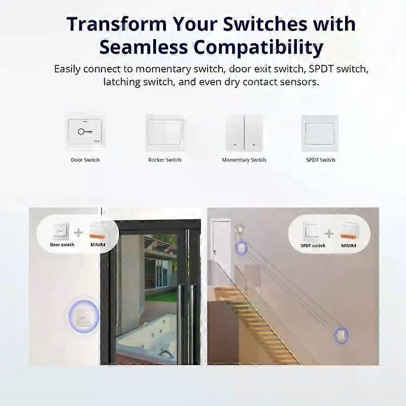 SONOFF MINI R4 Wi-Fi Smart Switch 10A MINI Extreme Smart Home Relay ...