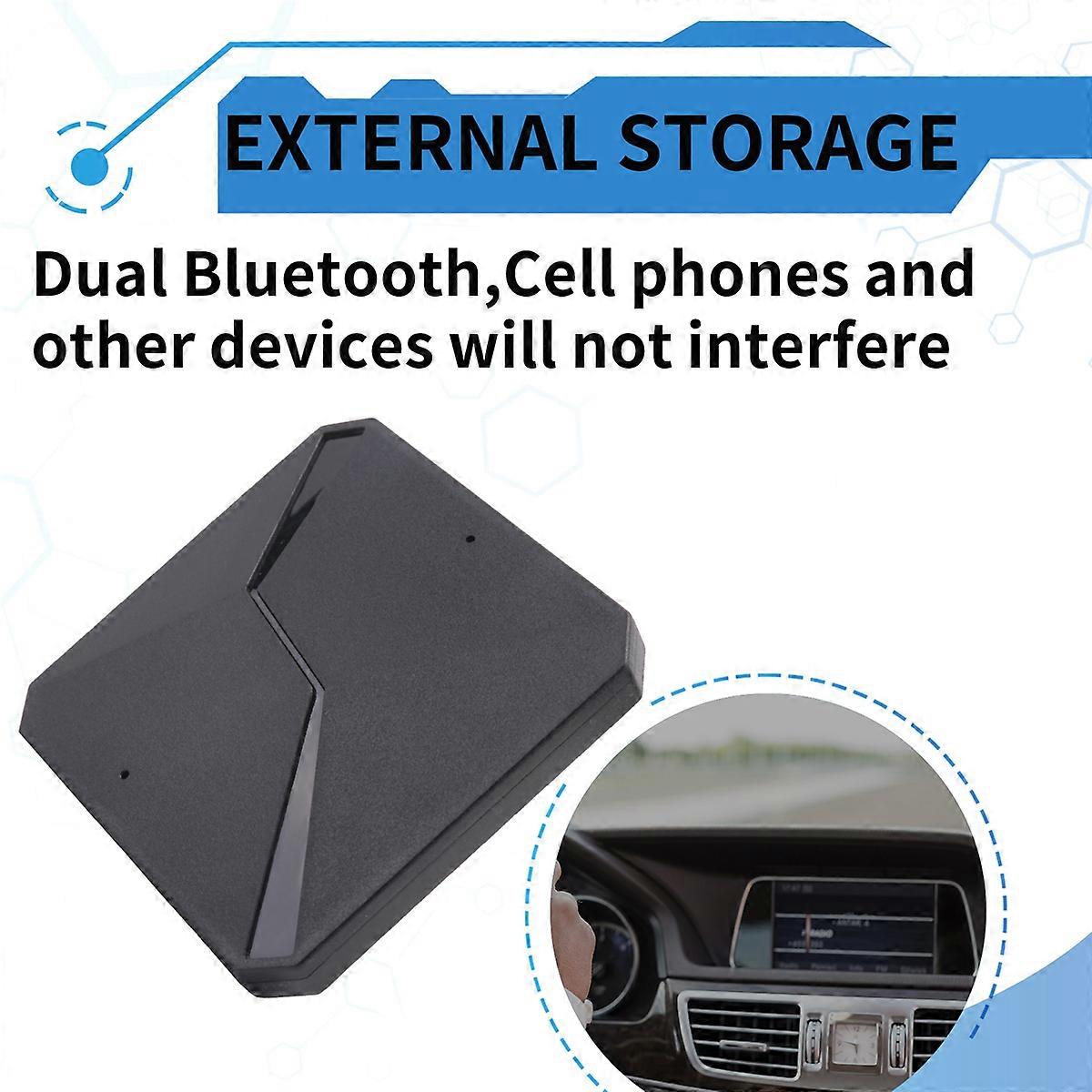 2 in 1 Wired to Wireless Carplay Adapter AI Box Wireless Android Auto ...