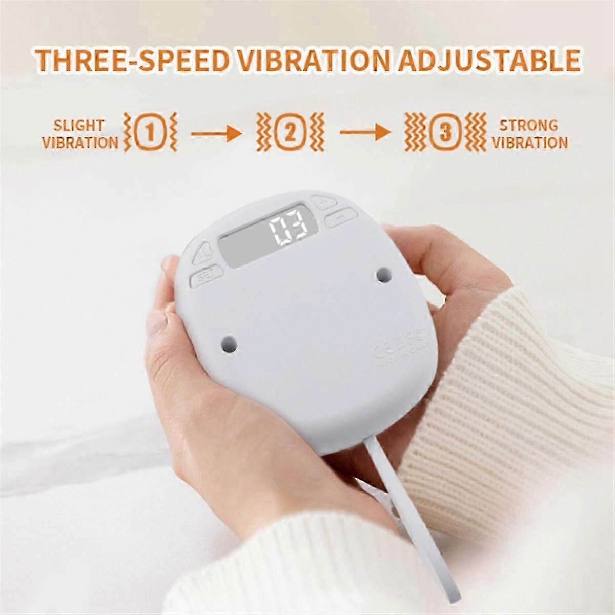 Vibrating Alarm Clock for Heavy Sleepers Hearing Impaired Deaf Teens, Charge Operated for Travel ...