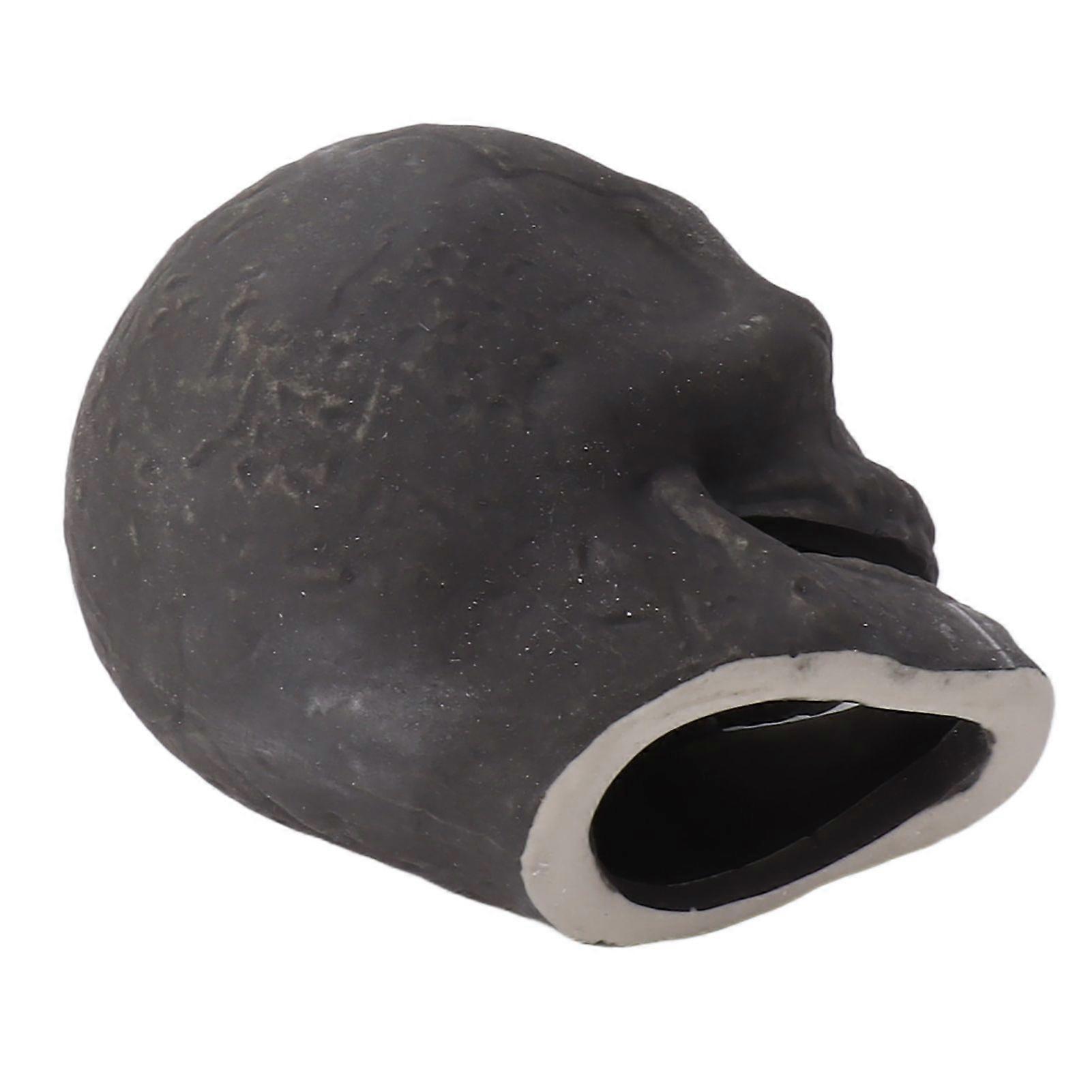 4pcs Fire Pit Skulls Ceramic Fireproof Fire Pit Skull Props for Bonfire ...