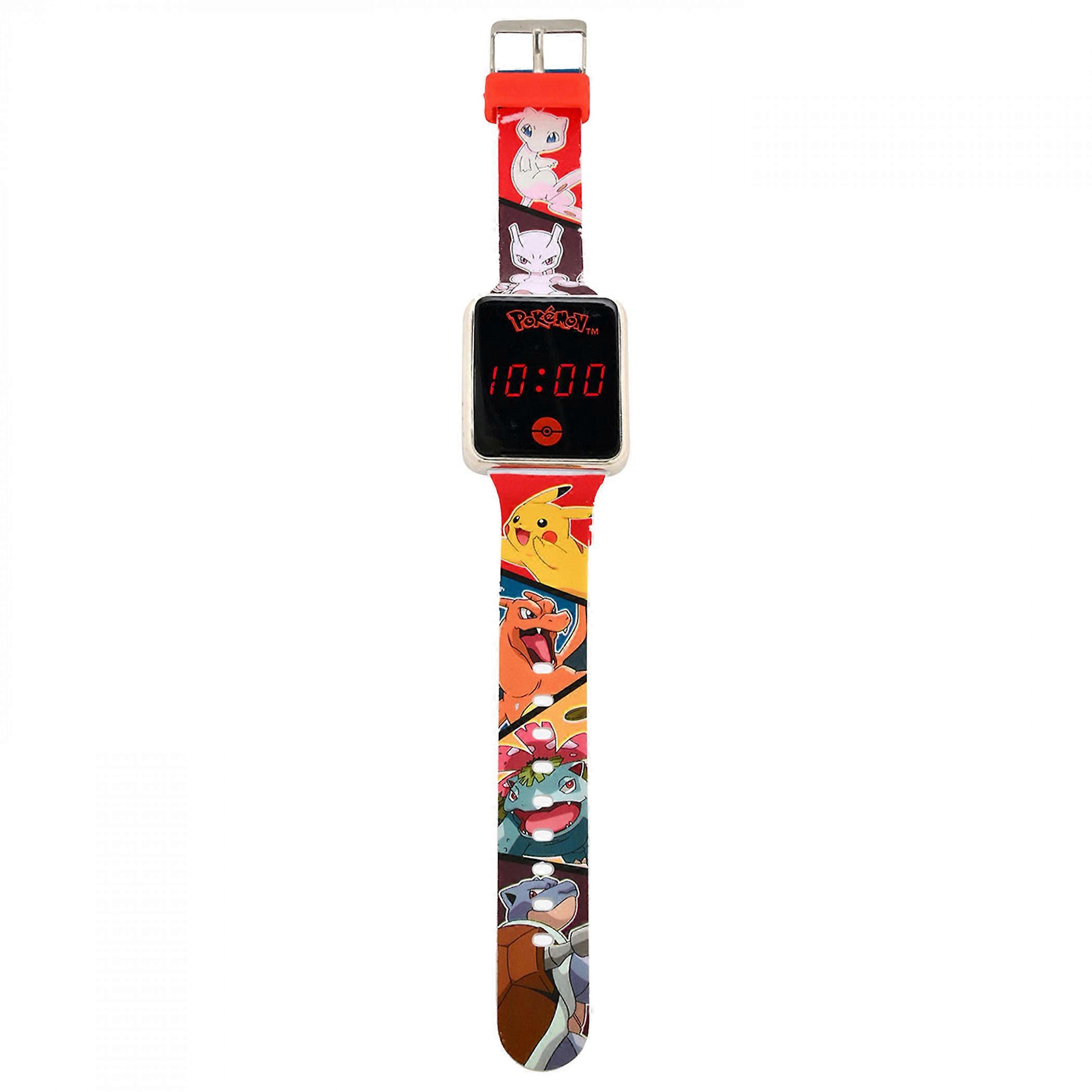 Pokemon Gen 1 Classics Kid's Silicone Digital Watch | Fruugo UK