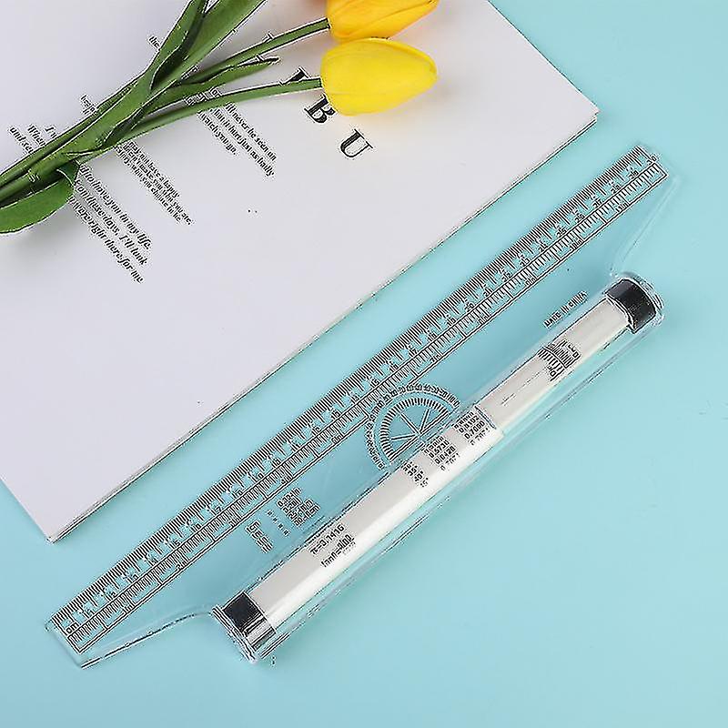 30cm Rolling Parallel Ruler Professional Parallel Roller Ruler ...