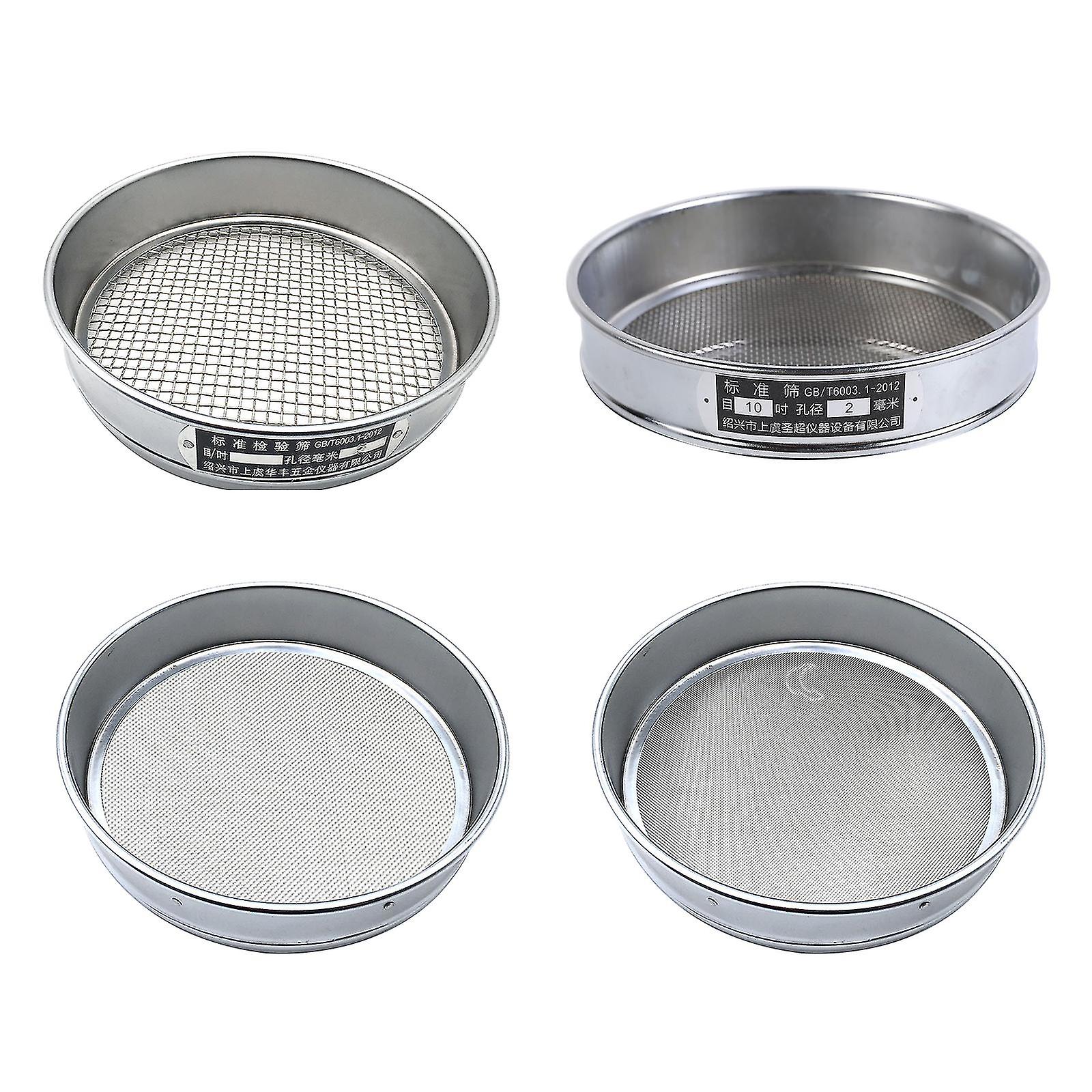 Stainless Steel 4/10/20/60 Mesh Bottom Mesh Flour Sieve Thickened Rice ...