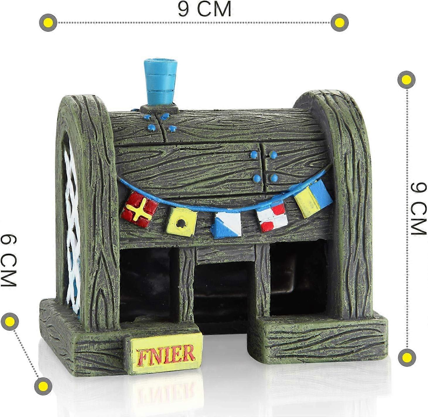 Spongebob Aquarium Decoration Betta Small Fish Tank Ornament, Set of 3 ...