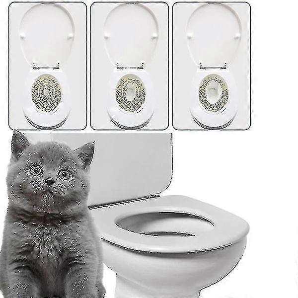 Complete Cat Training Kit for Toilet Use - Includes Tools for Easy Cat ...