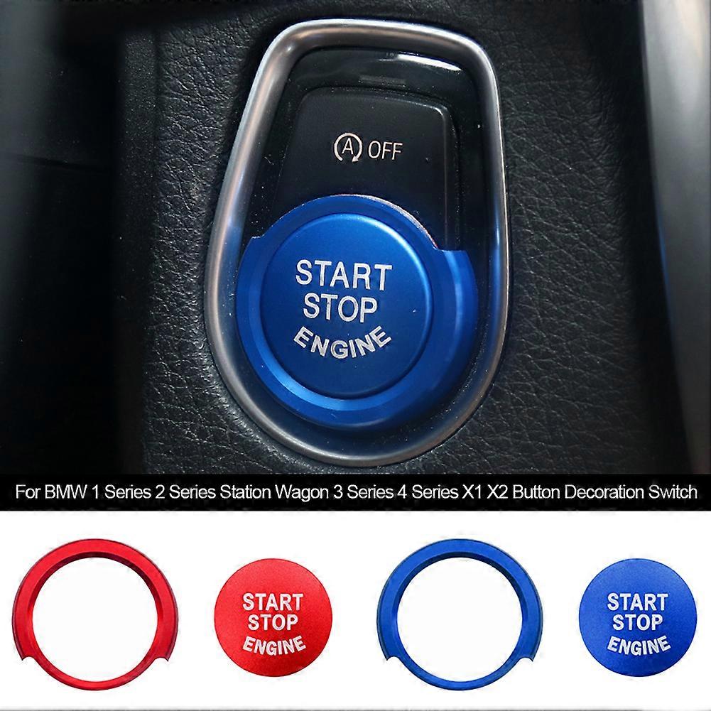 Car Styling Engine Ignition Start Stop Ring Case Sticker For Bmw F20 ...