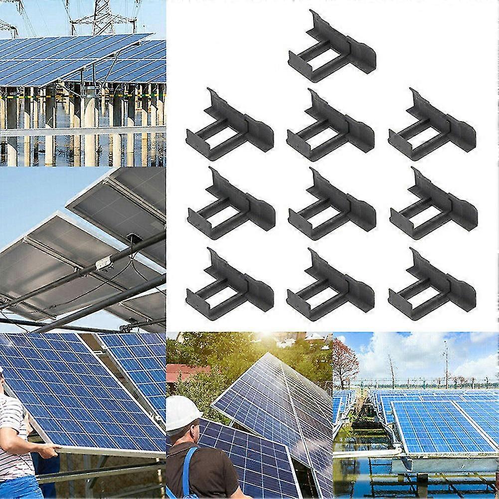 10pcs 30/35/40mm Solar Panel Water Drainage Clips Pv Modules Cleaning ...