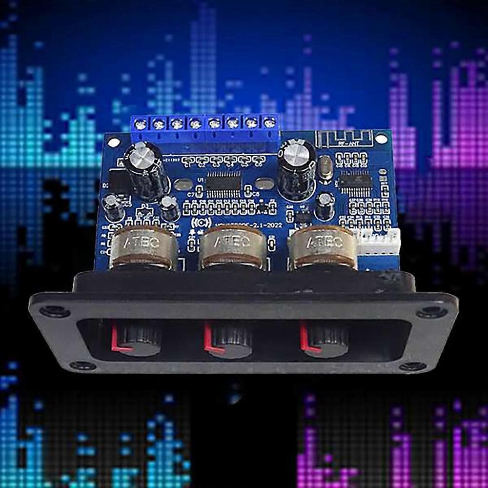 2.1 Channel Bluetooth 5.0 Audio Amplifier Board 2X25W+50W Subwoofer ...