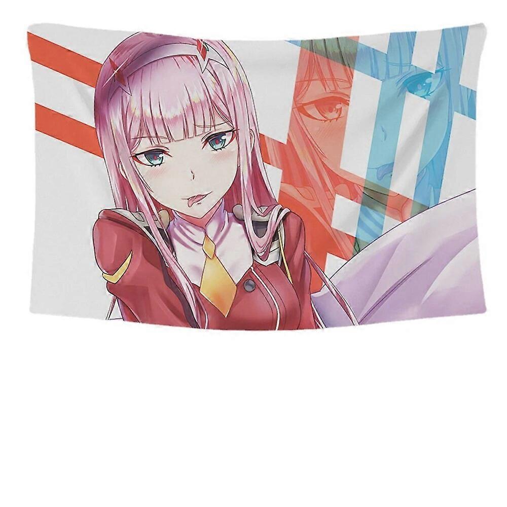 Anime DARLING in the FRANXX 02 Zero Two Wall Hanging Tapestry Fabric ...