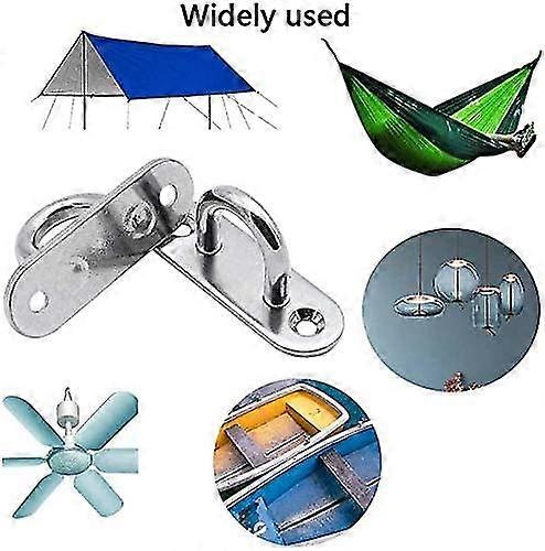 Stainless Steel Hook (6pcs) - Heavy Duty Wall Bracket - U-shape Metal ...