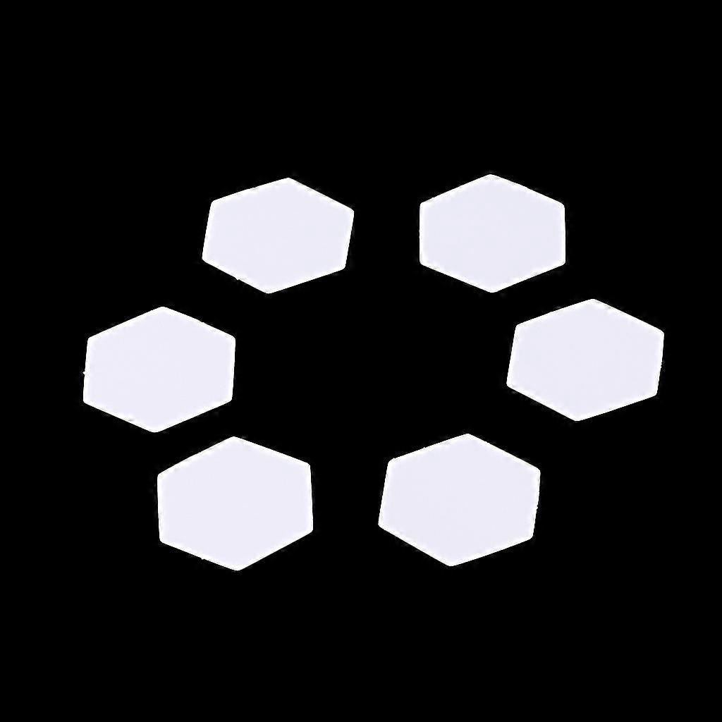 Hexagon Templates 100pcs White Patchwork Paper Mold Set Accessory ...