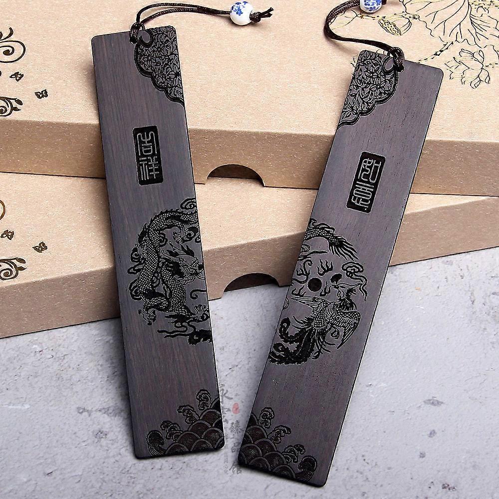 Natural wood bookmarks -best gifts set of 2 bookmarks, bookmark with ...