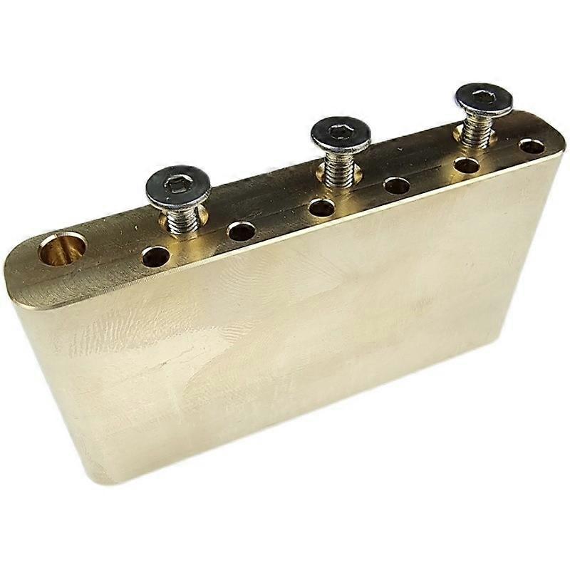 Full Brass Stainless Steel 40mm Electric Guitar Tremolo System Bridge ...