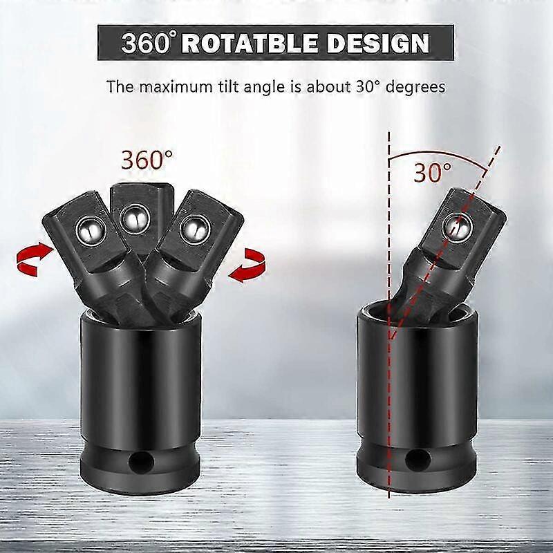 Ball Joint Socket Converter Set Impact Drive Tools, Impact Sockets, U ...