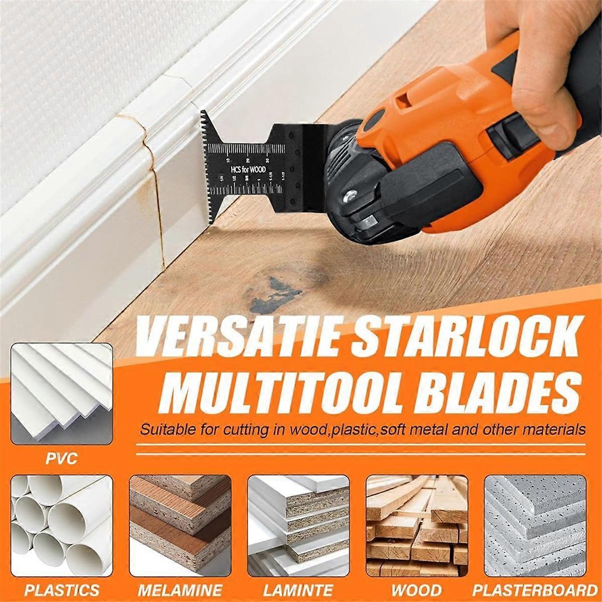 Oscillating Blades,20Pcs Multitool Blades,Metal Wood Oscillating ...