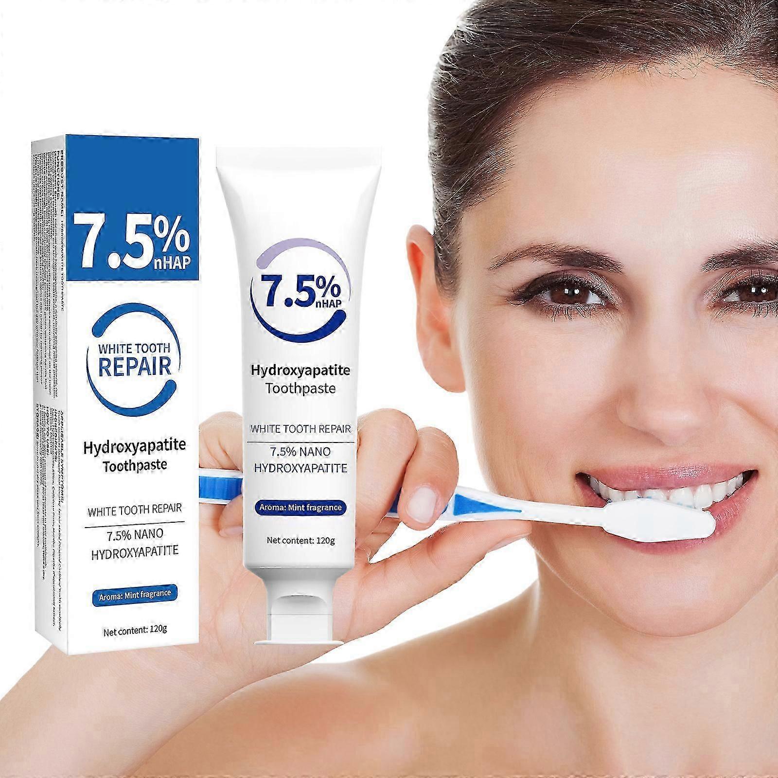 Hydroxyapatite Toothpaste For Advanced Enamel Protection, Gentle And ...