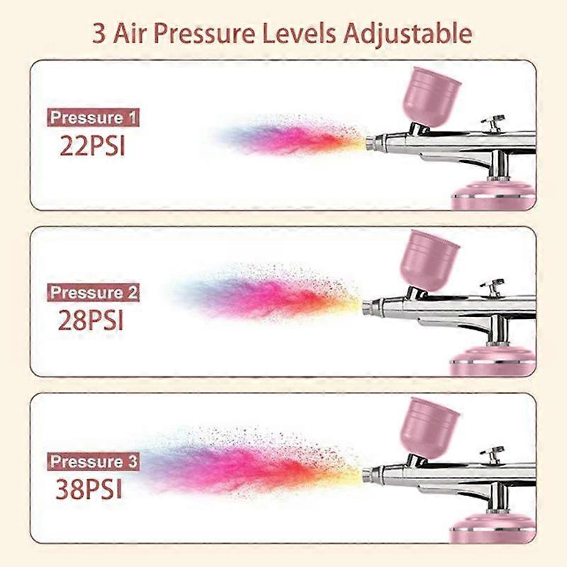 Digital Air Brush with Compressor Portable Air Brush Crafts Air Brush ...