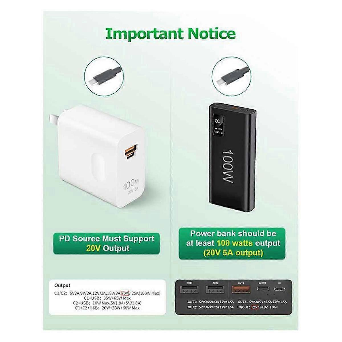 2026 For Starlink Mini Cable 10FT Starlink Mini USB C to DC Power Cable ...