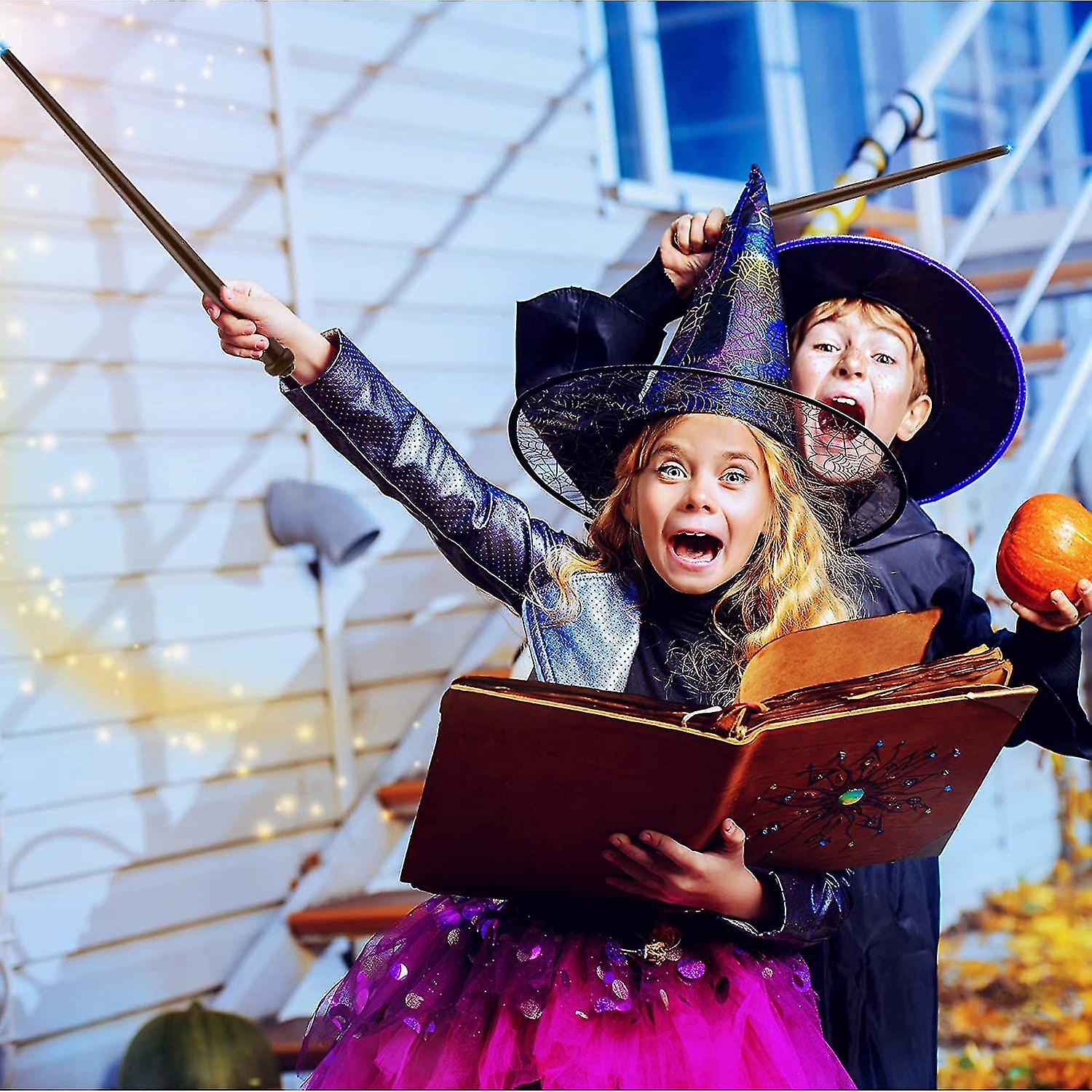 10 Pcs Wands Illuminating Wizard Wands Sound Toy Wands For Cosplay Masquerade Party Costume ...