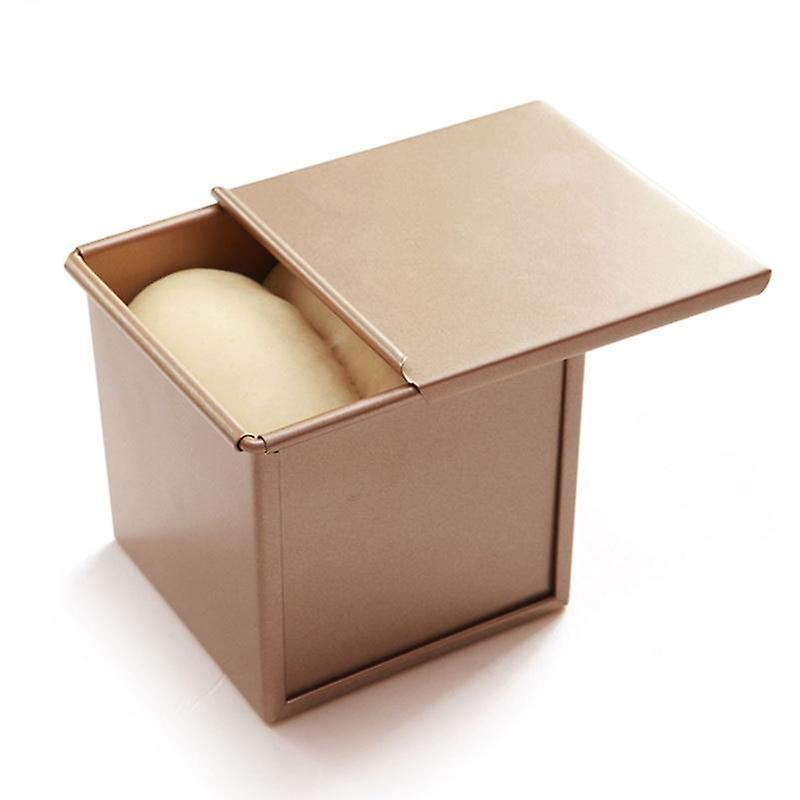 Water Cube Non-Stick Bread Toast Mold Box with Sliding Lid Kitchen ...