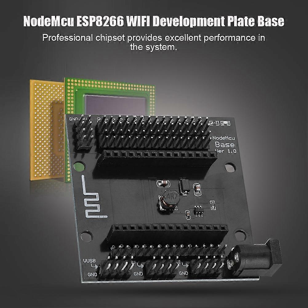 ESP8266 WIFI Development Board NodeMcu Lua Black Metal Base Expander ...