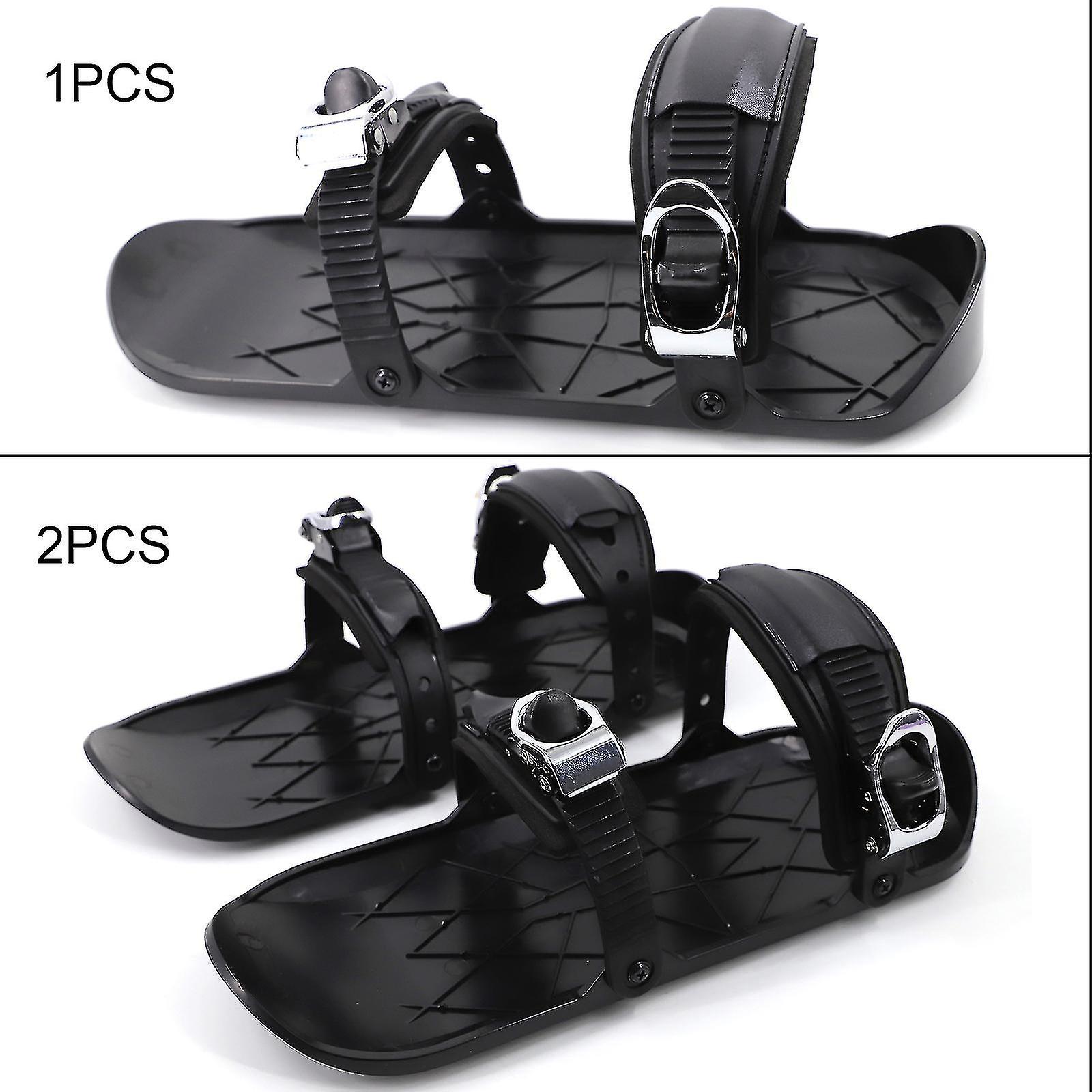 Mini Ski Skates For Snow - The Short Skiboard Snowblades - Attach To ...