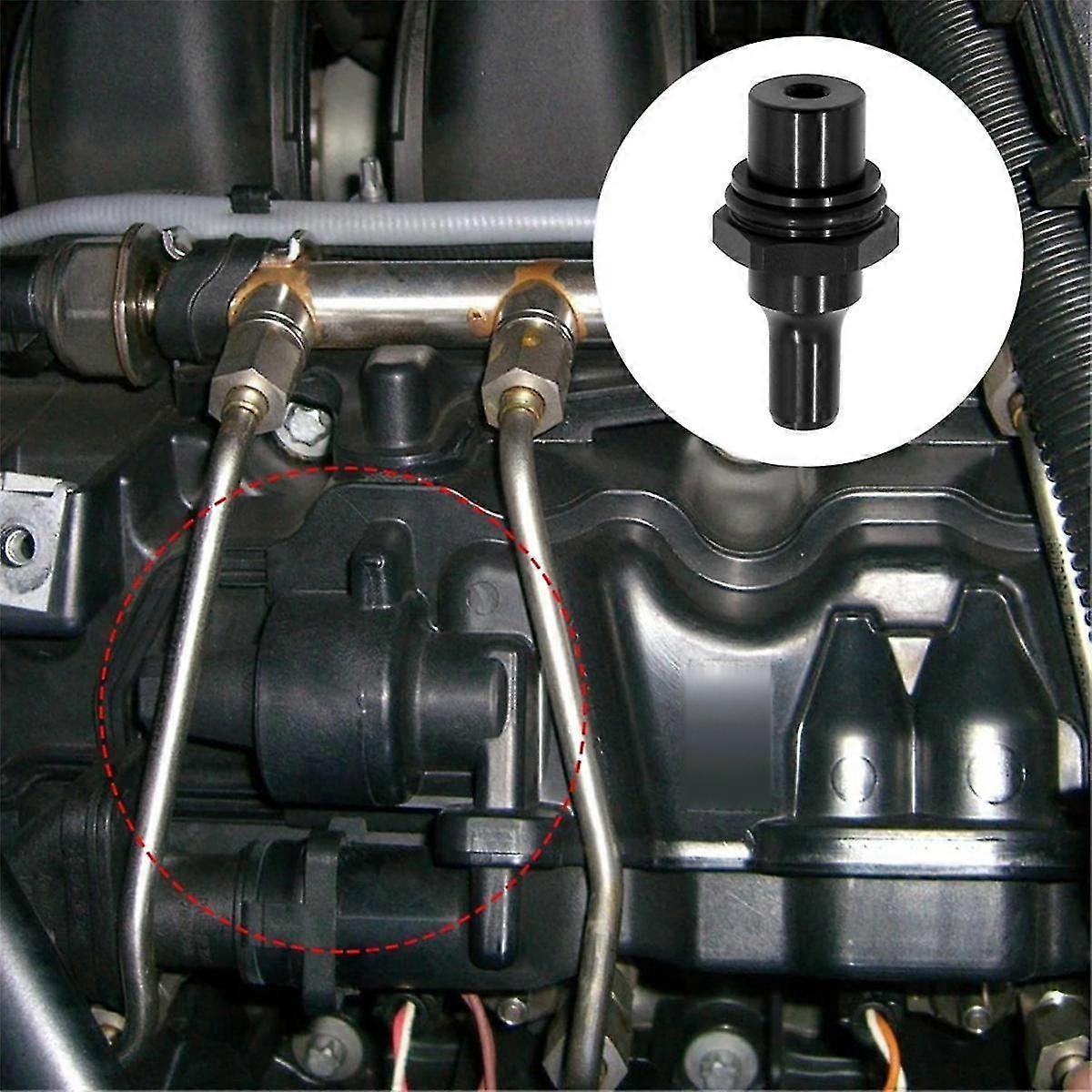 Car Positive Crankcase Ventilation N54 PCV Valve Aluminum Upgraded ...