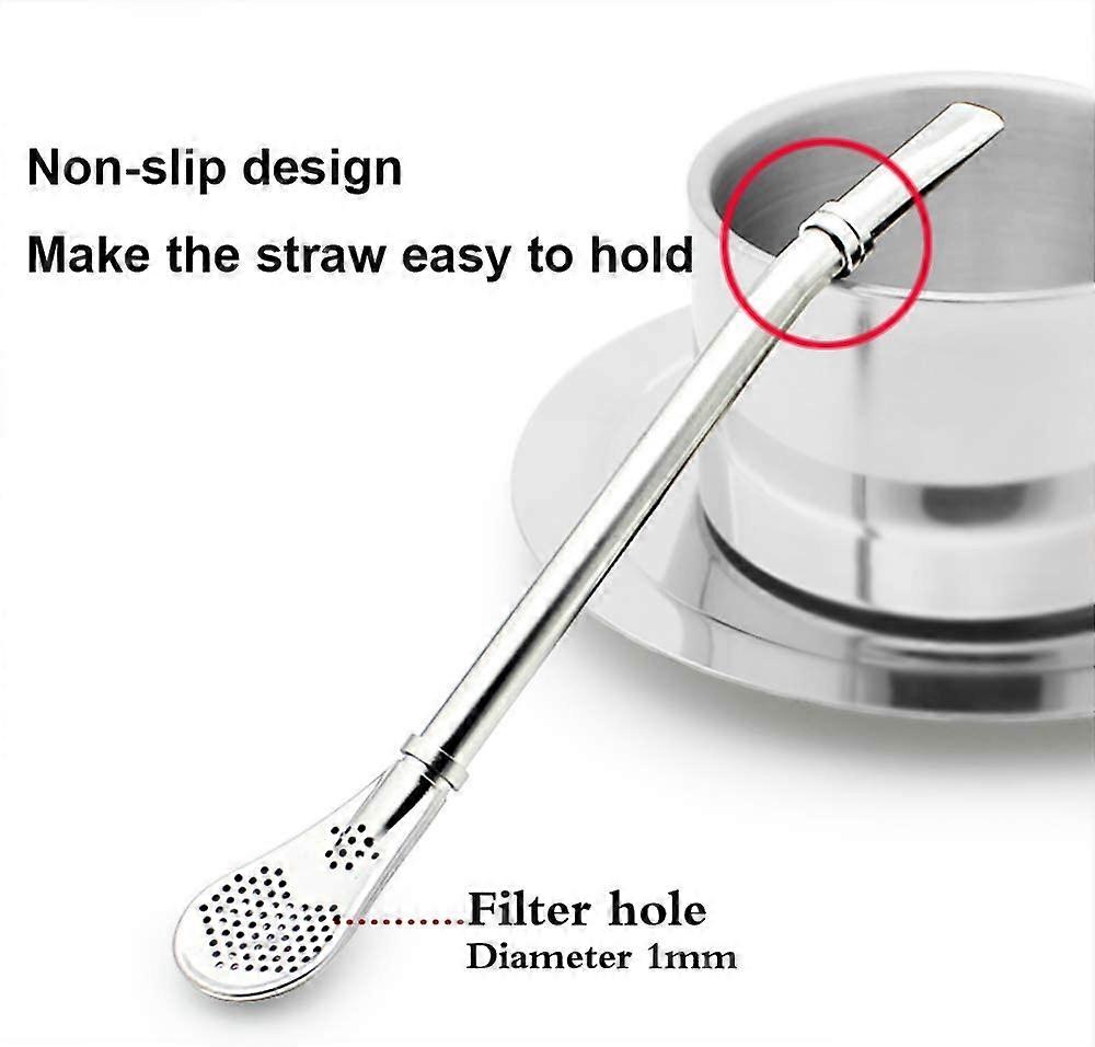 Yerba Mate Bombilla Gourd Drinking Filter Straws 304 Food-Grade ...