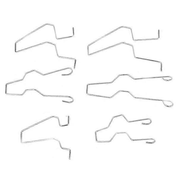 6 pcs headlight headlight low beam headlight bulb holder spring clip ...