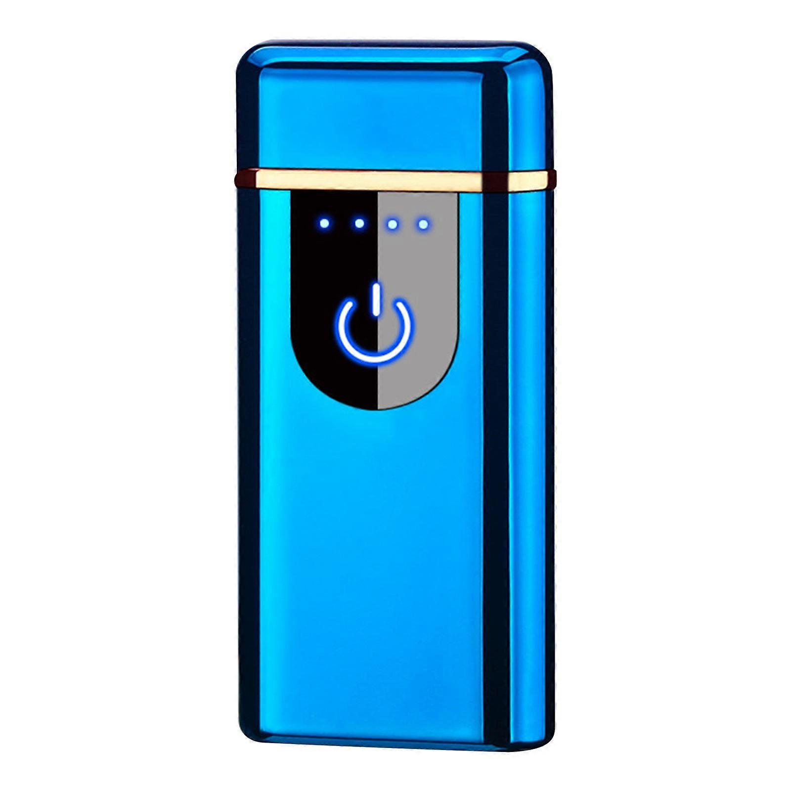 Electric Lighter Cigarettes USB Charging Rechargeable Flameless Lighter ...