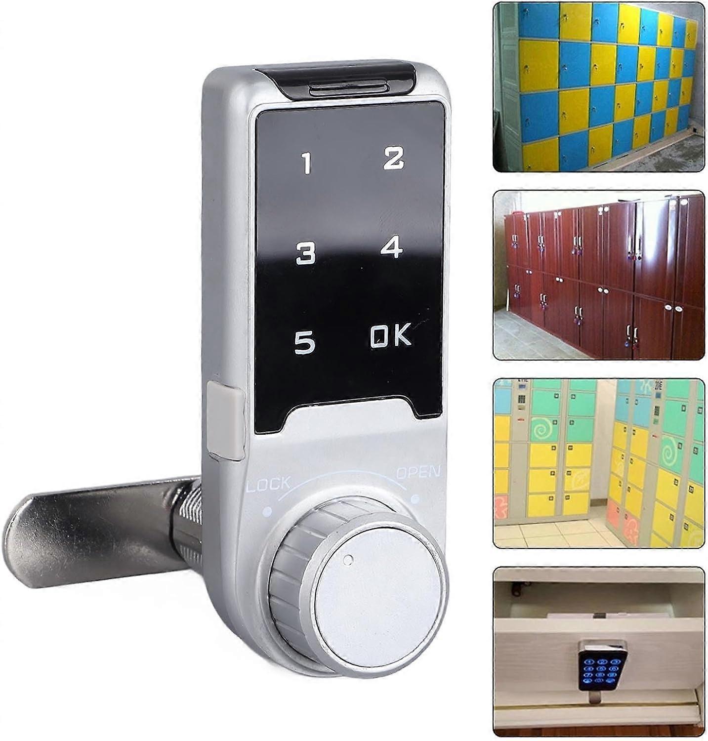 Digital Code Security Lock - Electronic Touch Keypad Deadbolt Lock ...