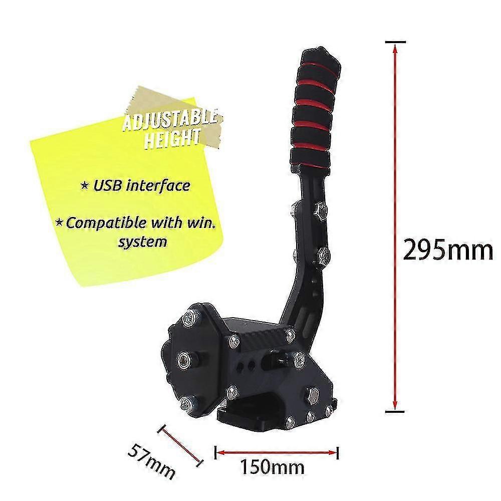 Logitech Brake System 14 Bit Hall Sensor Usb Handbrake för racingspel ...