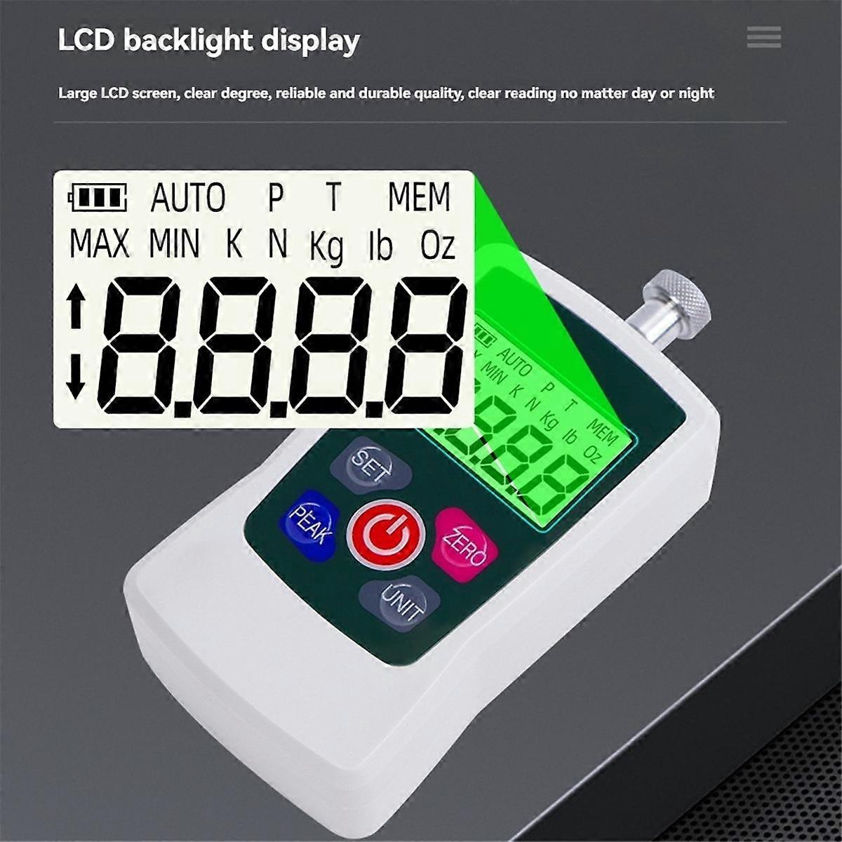 500N Push-Pull Gauge Digital Force Gauge Push Pull Force Gauge Digital ...