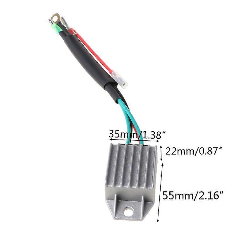 Boat Voltage Rectifier Regulator for yamaha-15HP 2-Stroke Motor ...