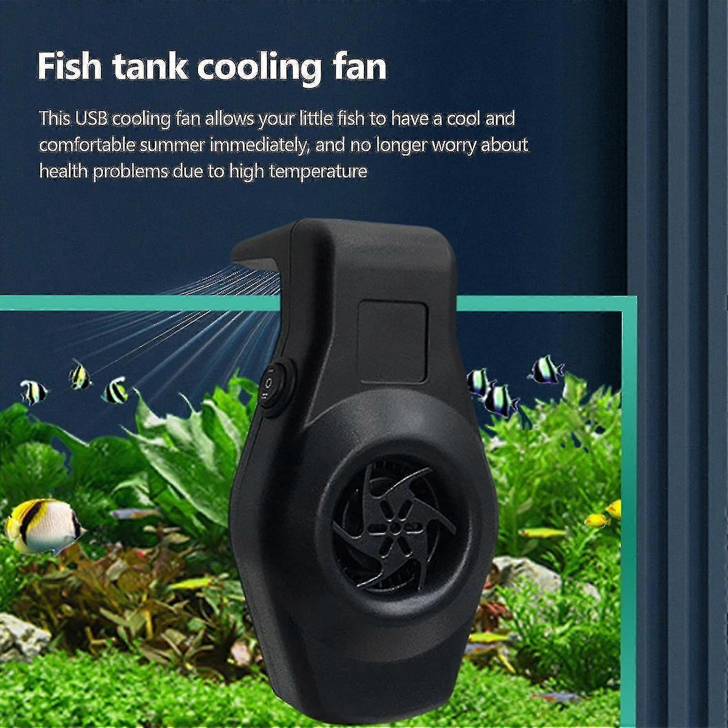 Aquarium Chiller,fish Tank Cooling Fan System Low Noise Cooling Fan ...