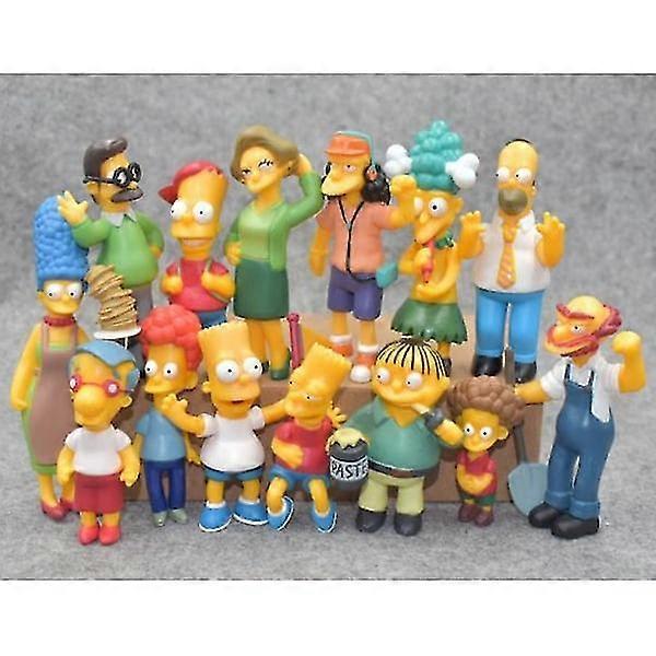 14 Pack Simpsons Family Figures | Fruugo AU