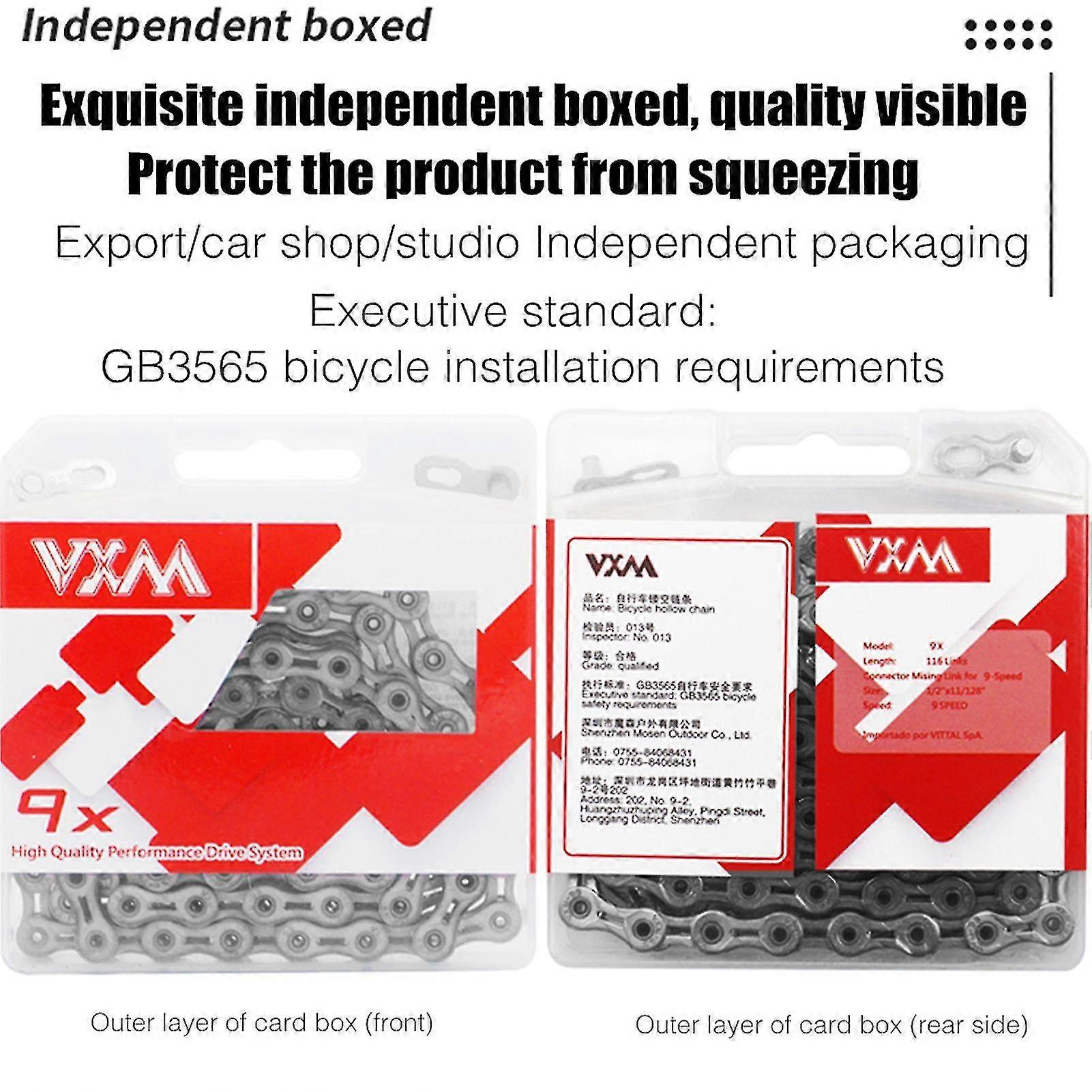 Best Rust-proof Bike Chain Electroplating Steel Hollow Design Bike ...