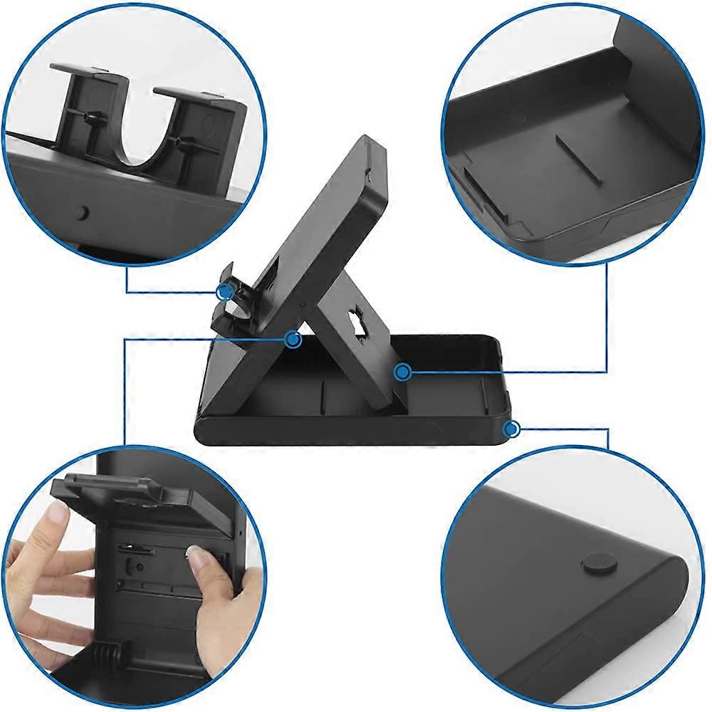 Compact Playstand Console Stand Compatible Switch Foldable Stand with 3 ...