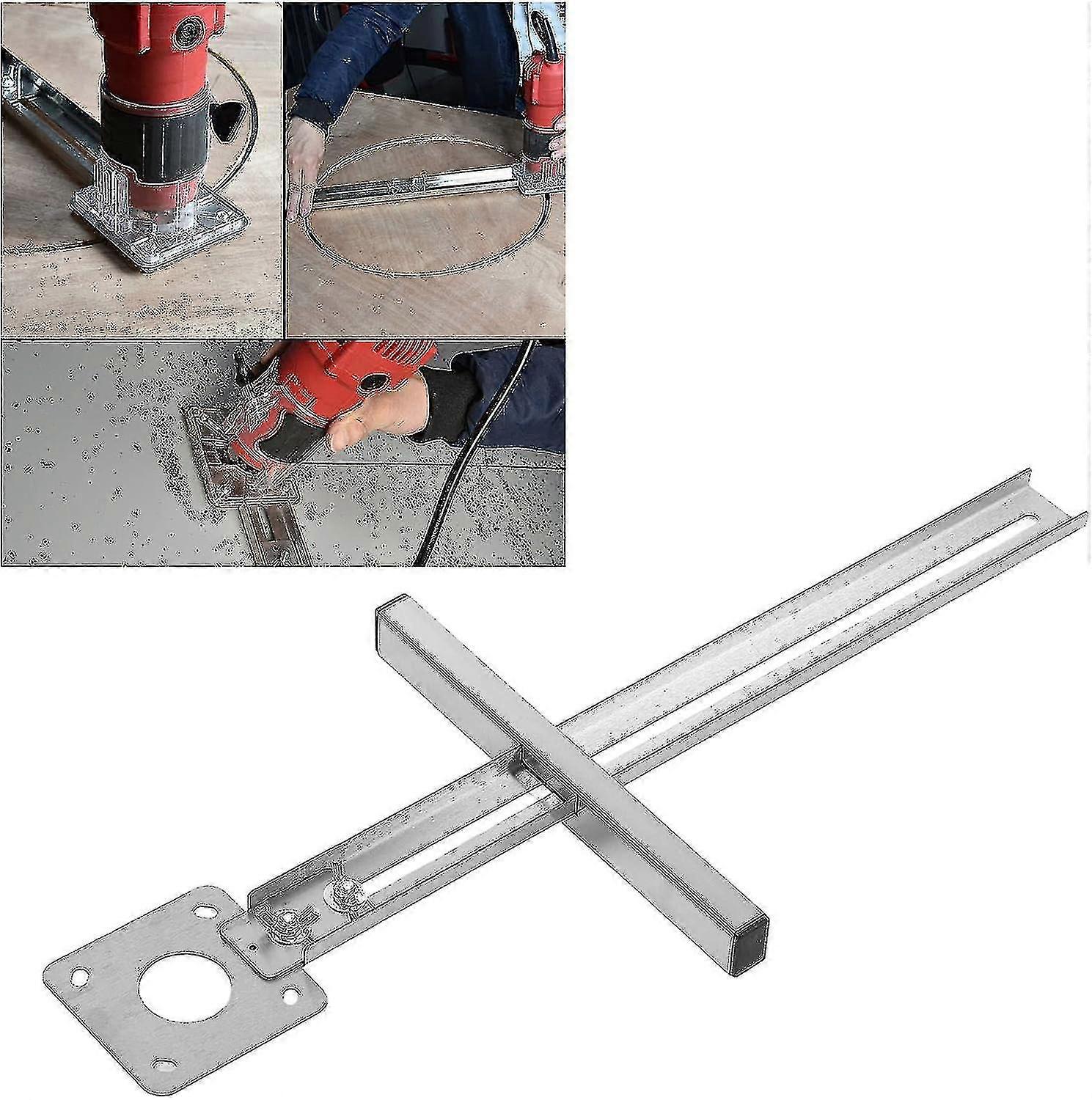 Woodworking Circle Cutting Jig Trimming Guide Circle Cutter Alloy Steel ...