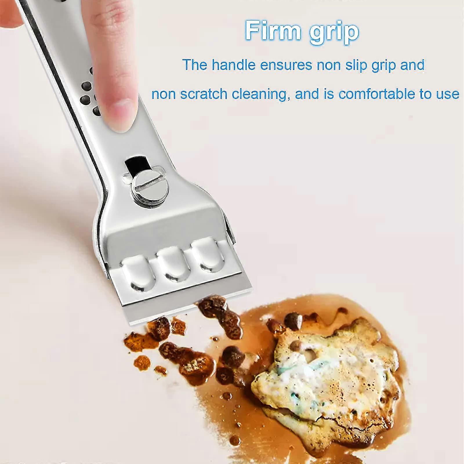 Glass Ceramic Hob Scraper Stainless Steel Glass Scraper Induction Hob ...